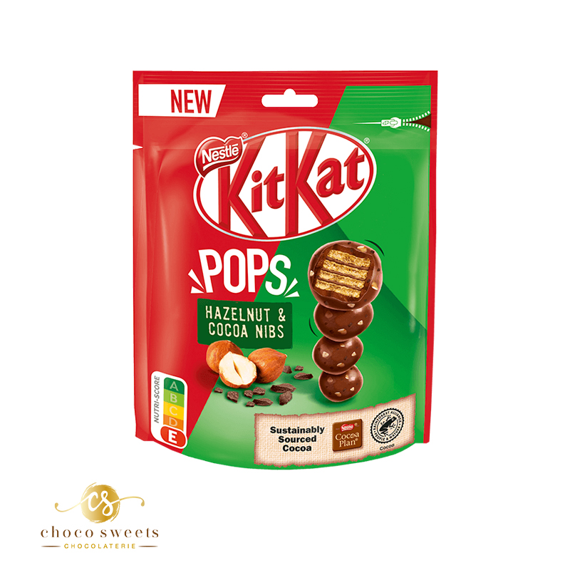 nestle kit kat pops hazelnut & cocoa nibs | Choco sweets